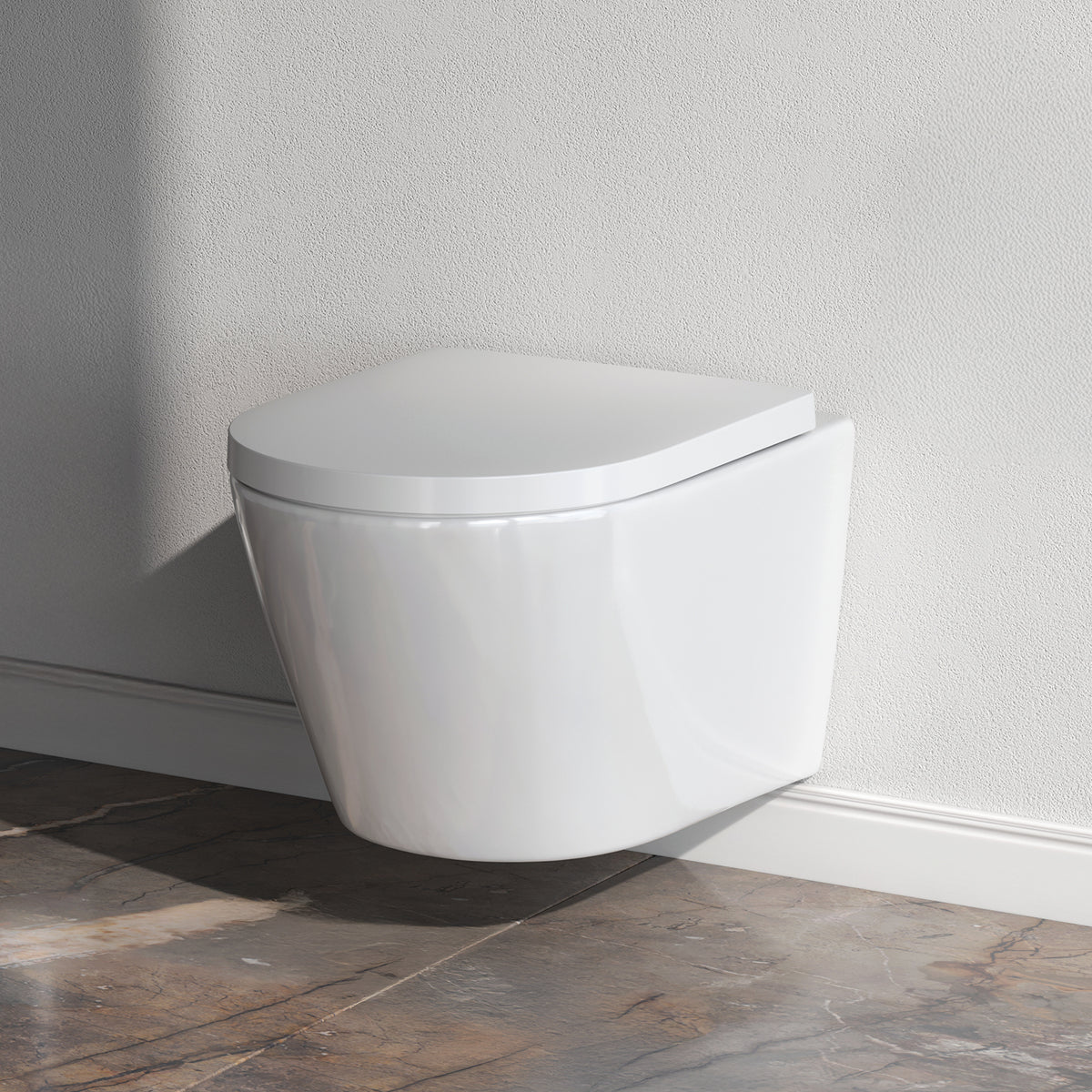 CNA1700SC WC suspendu avec siège Flash FlashClean WC à fond creux WC ...