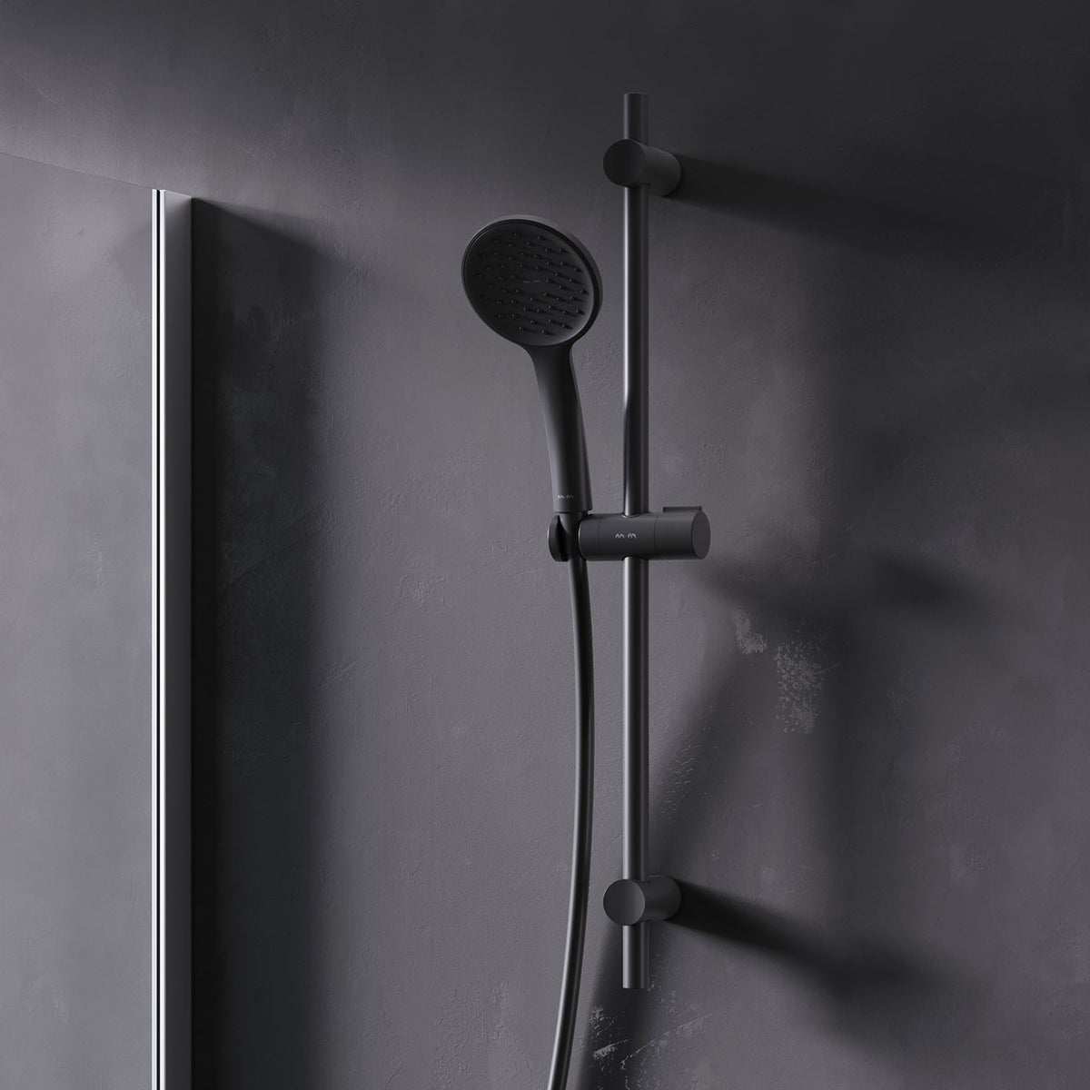 F01TA022 set de douche Hit set de douche set de douche barre, noir ...